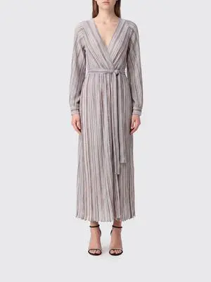 Missoni Metallic Striped Maxi Dress