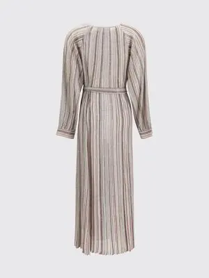 Missoni Metallic Striped Maxi Dress