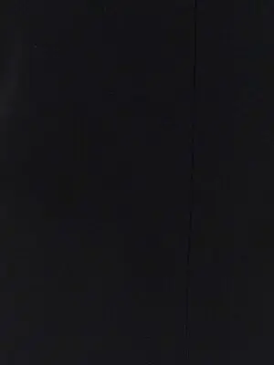 JIL SANDER Long Virgin Wool Dress With Short Sleeves And Back Slit