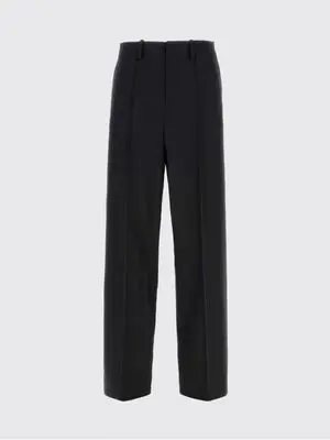 Marni High-waisted Straight-leg Virgin Wool-blend Trousers With Concealed Closure