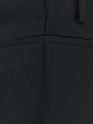 Marni High-waisted Straight-leg Virgin Wool-blend Trousers With Concealed Closure