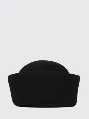Liviana Conti Edna Wool Felt Cloche Hat - Black