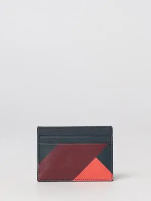 Loewe Anagram Smooth Calfskin Leather Card Holder With Monogram - Blue