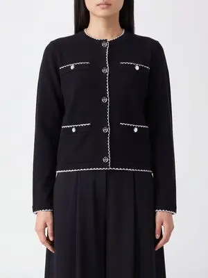 Tory Burch Wool Cardigan - Black