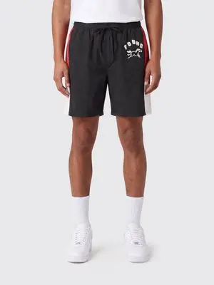 FOUND Nylon Jogging Shorts With Elasticised Waist And Drawstring