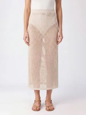 MC2 SAINT BARTH Skirt - Yellow Cream