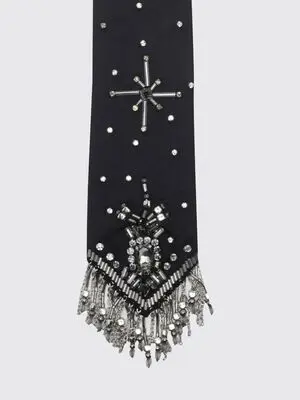 Pinko Viscose Jewelled Tie