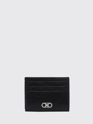 FERRAGAMO Pocket Square - Black