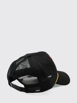 Amiri Cotton And Nylon Baseball Cap With Embroidered Logo