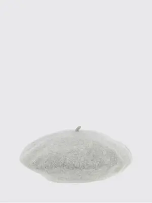 MAISON MARGIELA Wool Beret With Iconic Four Stitches