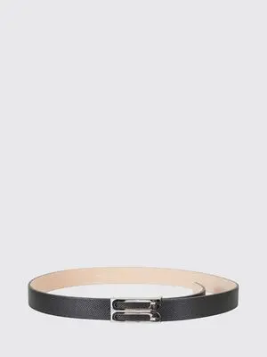 Victoria Beckham Leather Belt - Silver