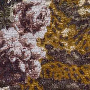 L'Agence Marseille Mini Skirt - Multi Leopard Tapestry Print