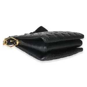 LOUIS VUITTON Monogram Embossed Coussin Pm - Black