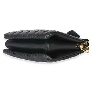 LOUIS VUITTON Monogram Embossed Coussin Pm - Black