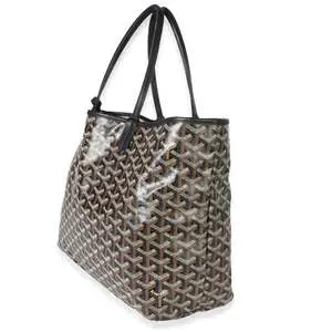 Goyard Goyardine Canvas Saint Louis Pm Tote - Black