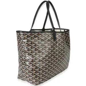 Goyard Goyardine Canvas Saint Louis Pm Tote - Black