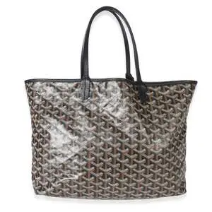 Goyard Goyardine Canvas Saint Louis Pm Tote - Black