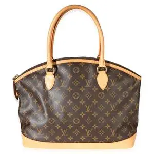 LOUIS VUITTON Monogram Canvas Lockit Horizontal - Brown