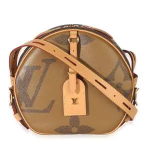 LOUIS VUITTON Reverse Monogram Canvas Giant Boite Chapeau Souple - Brown