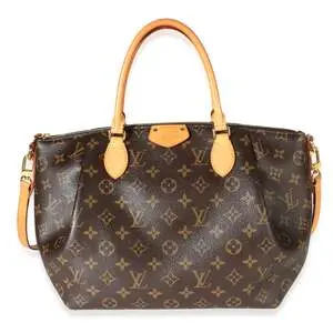 LOUIS VUITTON Monogram Canvas Turenne Pm - Brown