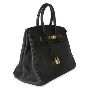Hermès Togo Birkin Ghw - Black