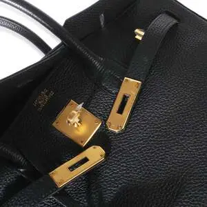 Hermès Togo Birkin Ghw - Black