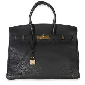 Hermès Togo Birkin Ghw - Black