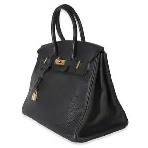 Hermès Togo Birkin Ghw - Black