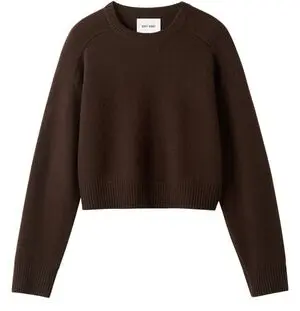 Soft Goat Cashmere Top - Mocha
