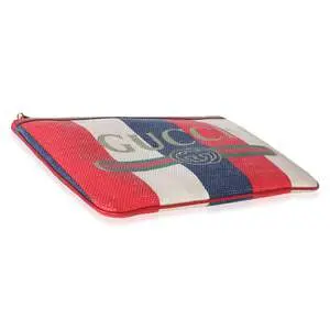 Gucci Canvas Logo Pouch