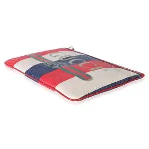 Gucci Canvas Logo Pouch