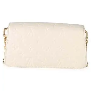 LOUIS VUITTON Wallet On Chain - Beige