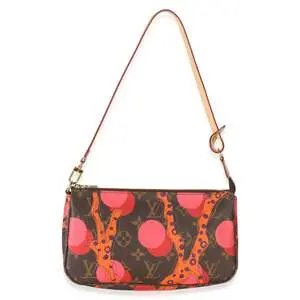 LOUIS VUITTON Ramages Monogram Canvas Pochette Accessoires - Brown