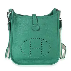 Hermès Evelyne Tpm Shoulder Bag - Green