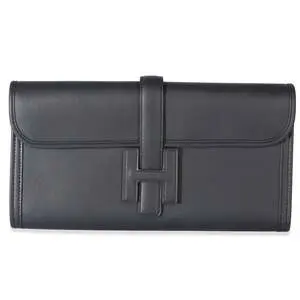 Hermès Evercolor Jige Elan - Blue