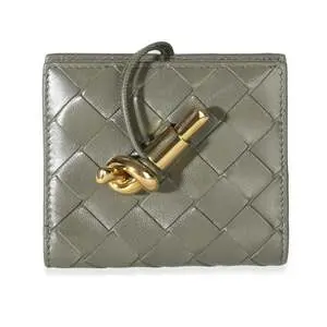 Bottega Veneta Pickle Nappa Intrecciato Andiamo Card Case