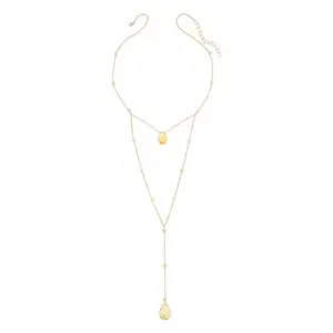 HEATHER HAWKINS Edge Of Desire Necklace - Yellow