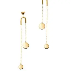 BOLD MANIFEST DESIGNS Unbound Pill Earrings - Gold