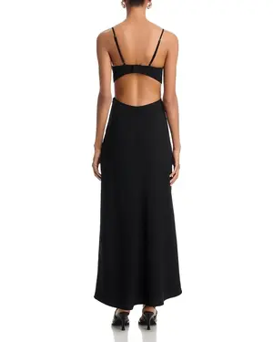 Aqua Bra Top Maxi Dress Exclusive
