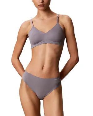 Calvin Klein Gel Wire Bralette - Quicksilver