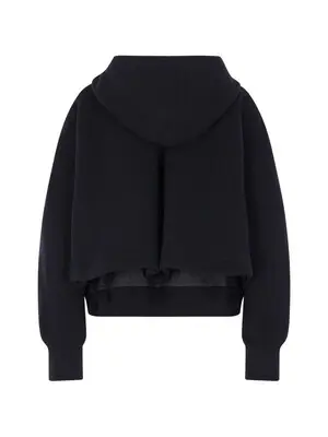Sacai Nylon And Cotton Hoodie
