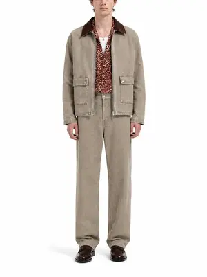 Drole De Monsieur Giacca In Denim Con Zip