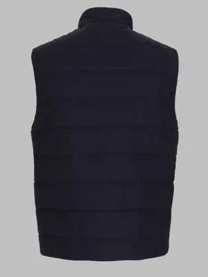 FAY Gilet In Jersey Tecnico Trapuntato