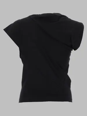 VIVIENNE WESTWOOD Top "hebo" Con Logo - Black
