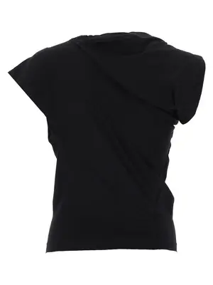 VIVIENNE WESTWOOD Top "hebo" Con Logo - Black