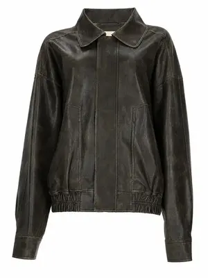 ALYSI Bomber In Pelle