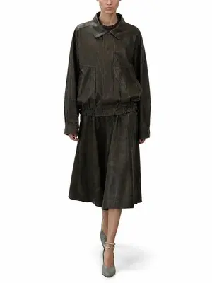 ALYSI Bomber In Pelle