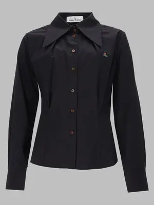 VIVIENNE WESTWOOD Camicia "violin" Con Logo