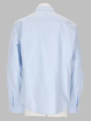 AMI Paris Logo Shirt - Azure