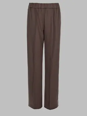 Moncler Pantalone Sportivo In Pile Tecnico